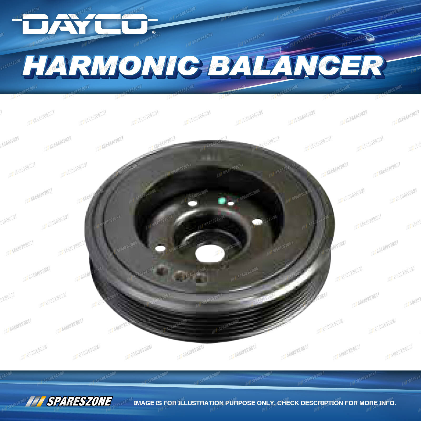 Powerbond Harmonic Balancer for Volkswagen Amarok Jetta 1B Polo ...