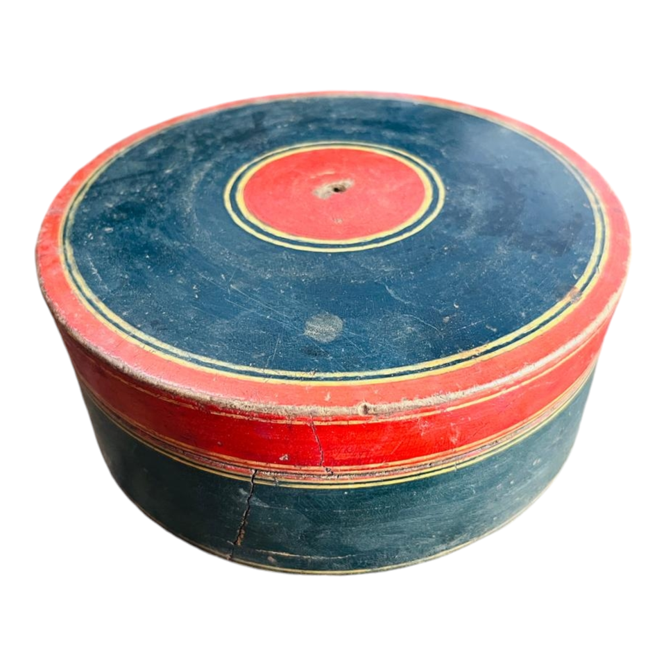 1900's Vintage Antique Handmade Beautiful Black , Red Painting Rare ...