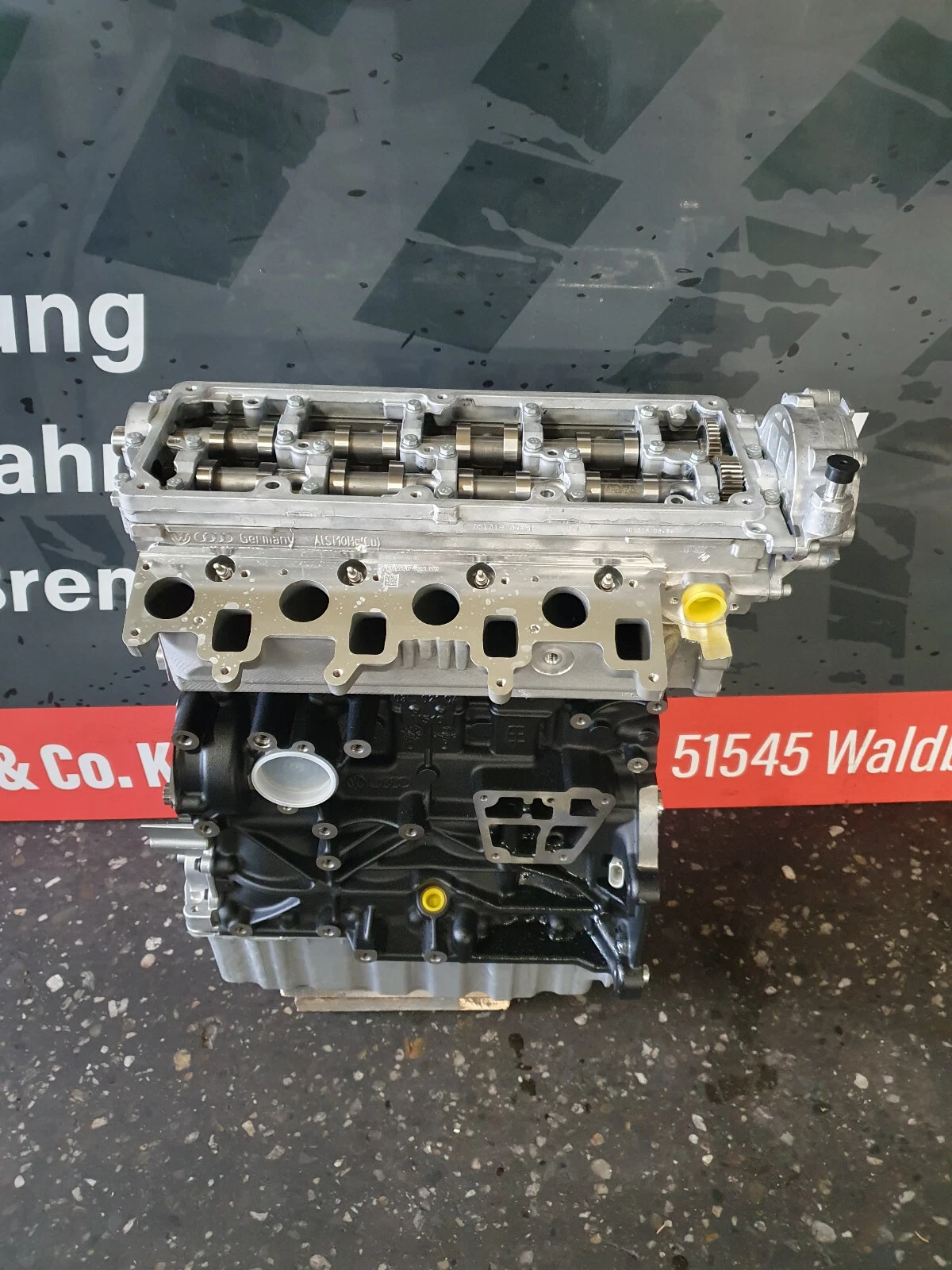 VW Amarok 2.0 TDI CDC CNE CNF engine refurbished biturbo 163 hp ...