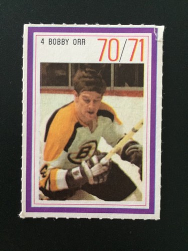 1970/71 Esso Power Players Stamps Bobby Orr | eBay