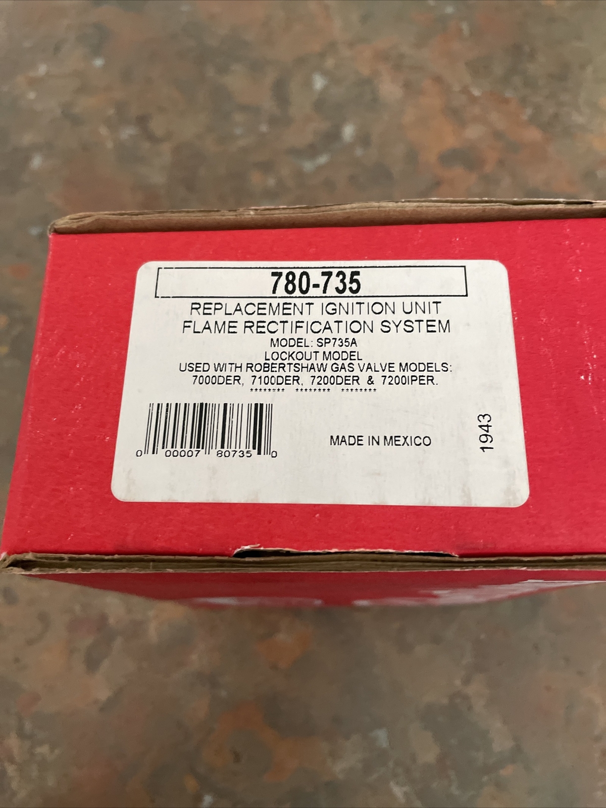 robertshaw 780-735, Model SP735 Module | eBay