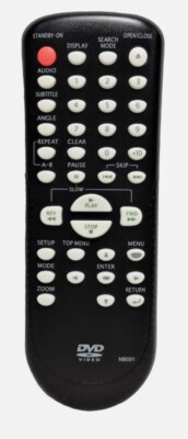 Funai NB091 Multi Brand DVD Player Remote Control no book. New out of ...