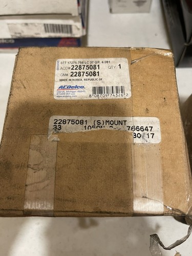 Trans Mount-Automatic Transmission Mount ACDelco 22875081 | eBay