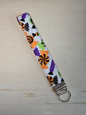 Halloween Candy/Wristlet/ Key Fob/ Keychain/ Car Accessory Handmade | eBay