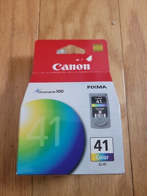 Genuine OEM Canon Pixma 41 CL-41 Ink Cartridge Chromalife 100 Color ...