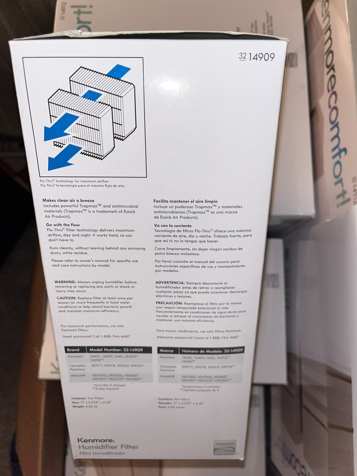 Kenmore 14912 Console Humidifier Replacement Wick Filter for sale ...