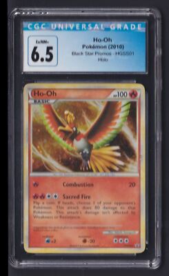 2010 Pokemon HeartGold & SoulSilver Ho-Oh CGC 6.5 #HGSS01 Holo | eBay