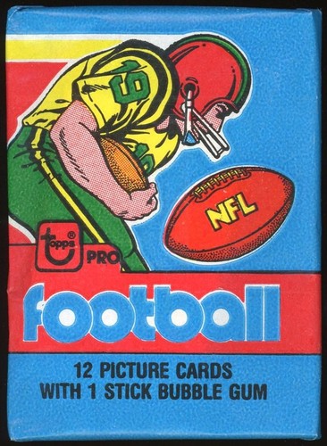 1981 Topps Football Wax Pack in 1979 wrappers | eBay