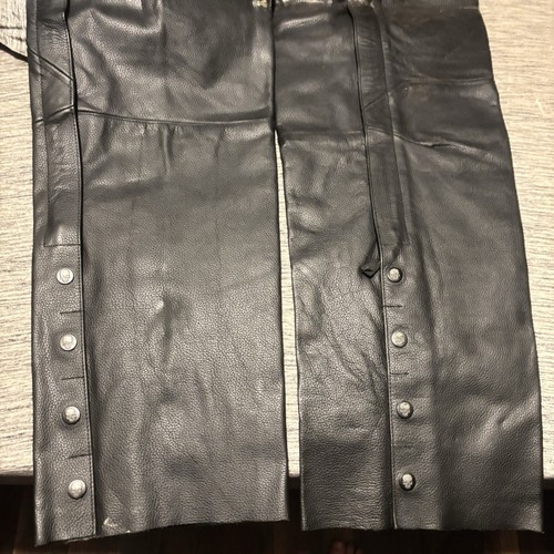100% Buffalo Hide Leather Chaps. Worn Once Like New With Minor Visual ...