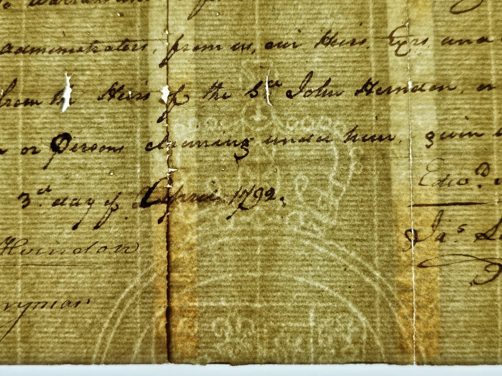 1792 Virginia Estate Sale – Spotsylvania County Two Enslaved Men Reuben ...