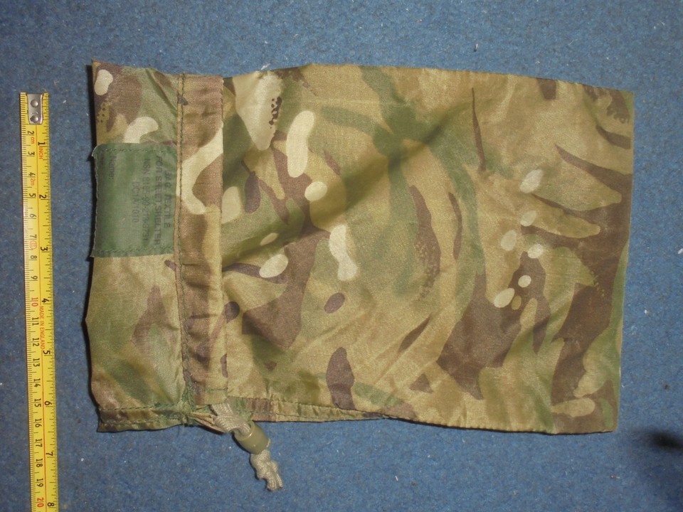 Genuine British Army - MTP stuff sack bag. Shelter / Basha storage bag ...