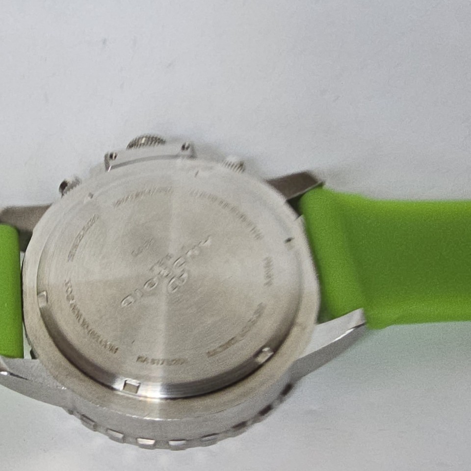 Android Men's Quartz Chronograph Watch Green Dial AD472 50mm | eBay