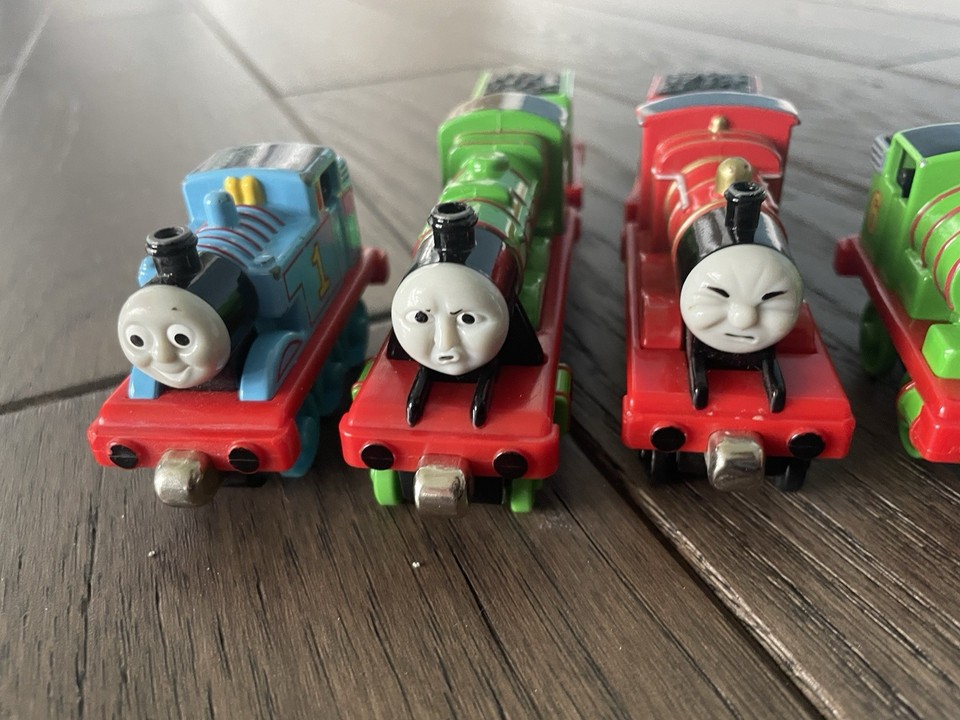 Thomas Take N Play Lot Thomas Henry Donald James Percy Toby Diecast ...