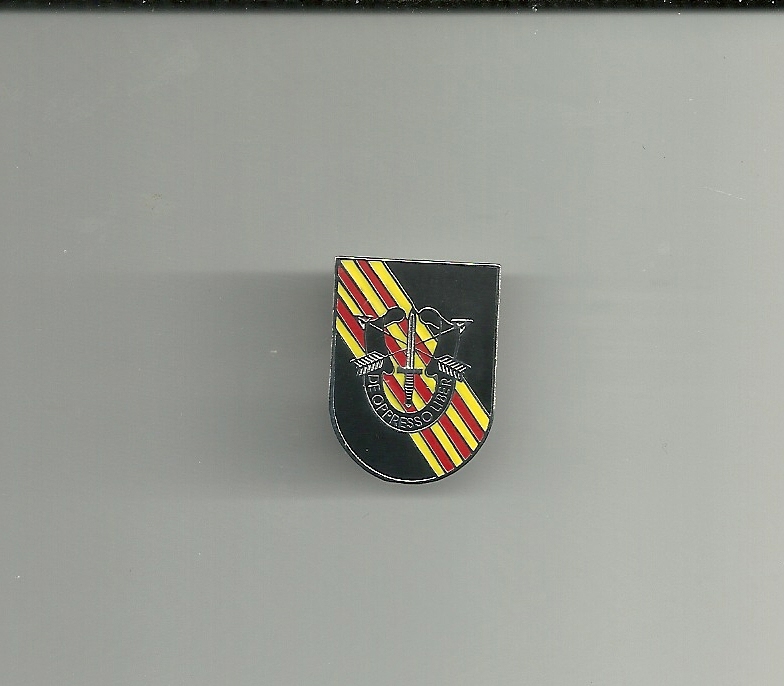 ARMY SPECIAL FORCES SHIELD GREEN BERET VIETNAM BADGE PIN | eBay