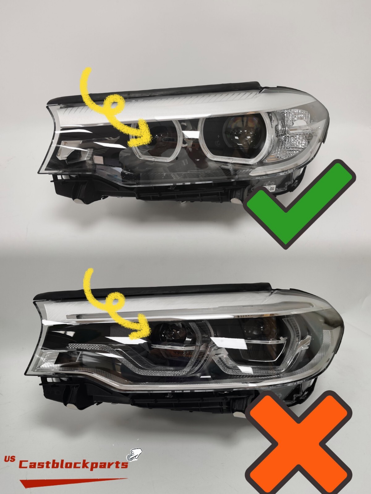 For 2017 2018 2019 2020 BMW 5 Series G30 G31 Xenon LED Adaptive ...