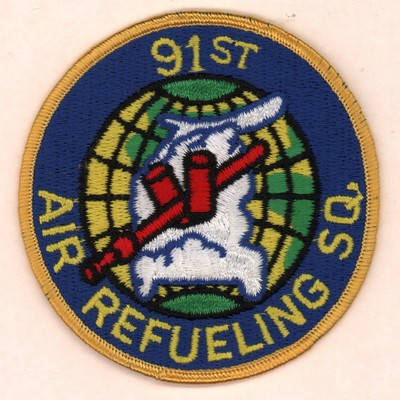 91st ARS Air Refueling Sq USAF patch 4 in | eBay