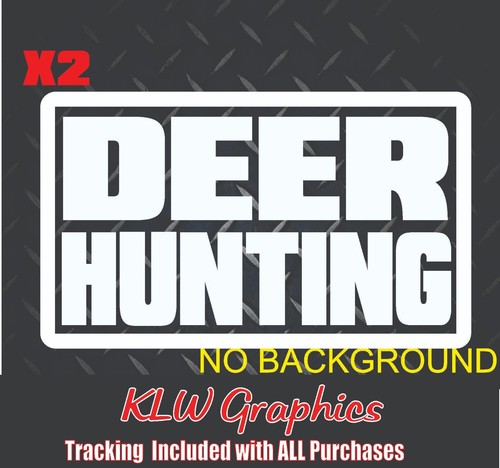 Deer Hunting Decal Sticker Buck Rack Car Turbo Diesel Truck Funny Bow ...