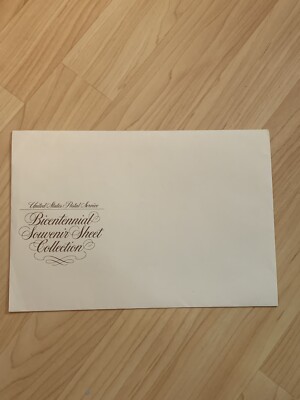 US SCOTT #1686 - #1689 AMERICAN BICENTENNIAL SOUVENIR SHEETS WITH US ...