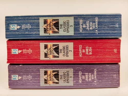 Star Trek The Classic Episodes Books 25th Anniversary Edition 1991 Lot ...