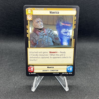 Star Wars: Unlimited Wanted Shadows of the Galaxy SHD Regular #221 | eBay