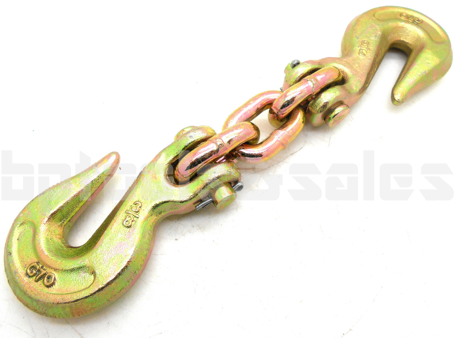 (2) 6 TON Double Grab Hook Chain Joint Chain Shortener/Connector ...