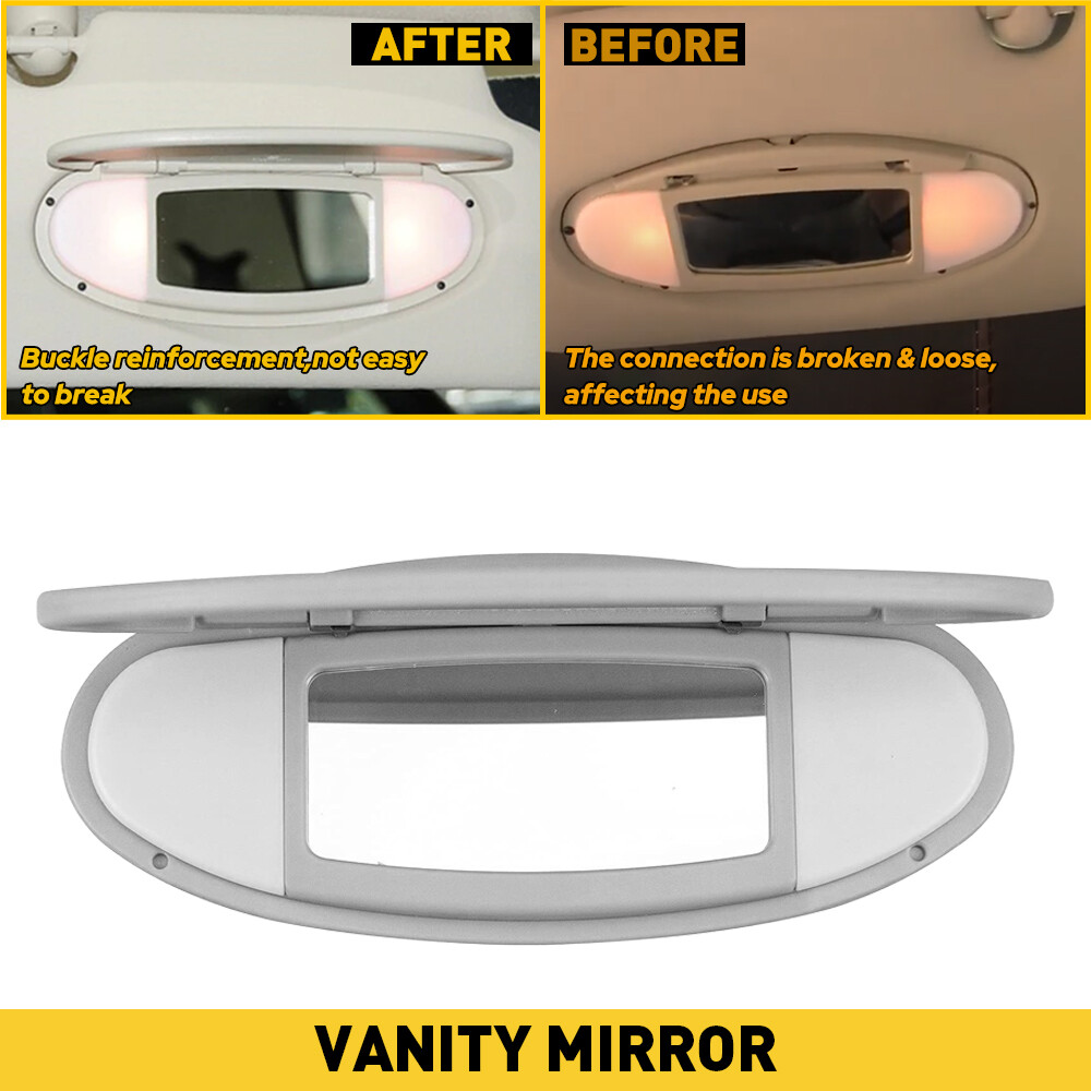For BMW Mini R55-R61 07-14 Sun Visor Vanity Mirror Cover Makeup ABS ...