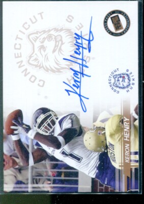 2005 Press Pass Autographs Bronze #29 Keron Henry Auto Rookie Card RC ...