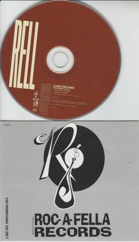 Rell: Love For Free PROMO MUSIC AUDIO CD Radio Edits DEF 221 Jay-Z Roc ...