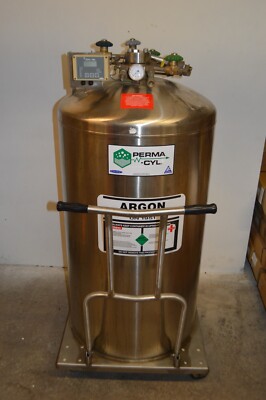 Chart Perma-Cyl 230 Liter Argon Supply Tank w/ Caster Base | eBay