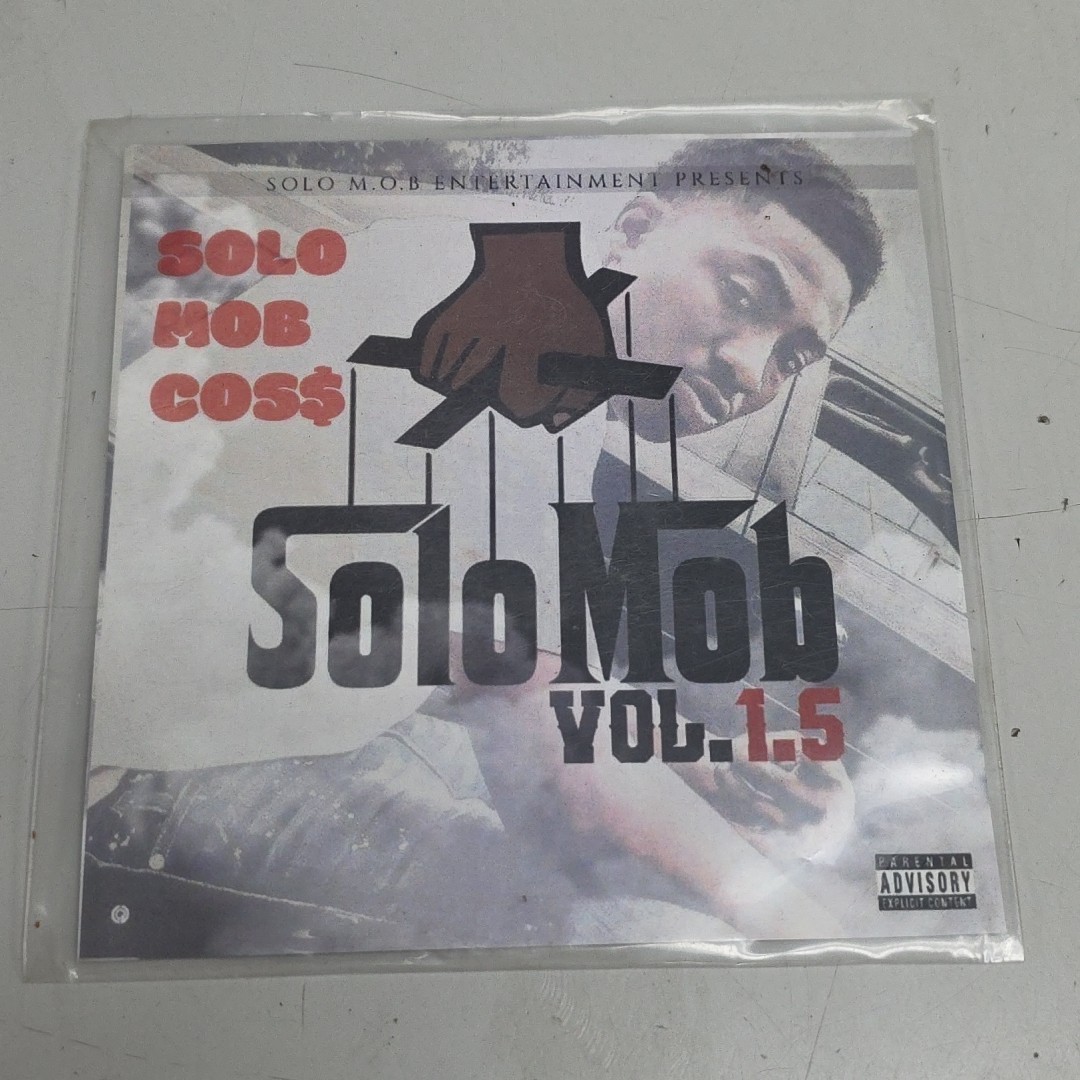 SOLO MOB COS$ - Solo Mob Vol 1.5 - UNDERGROUND TX RAP PROMO CD VERY ...