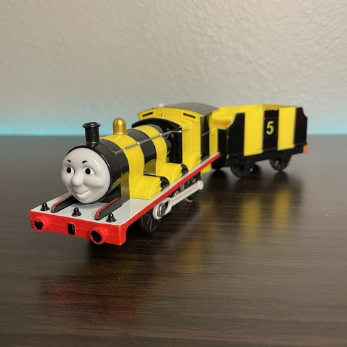 Thomas & Friends Trackmaster Train James Busy As A Bee 2006 Hit Toy ...