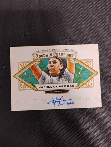 2025 Upper Deck Goodwin Champions Horizontal On-Card Autograph Kamilla ...