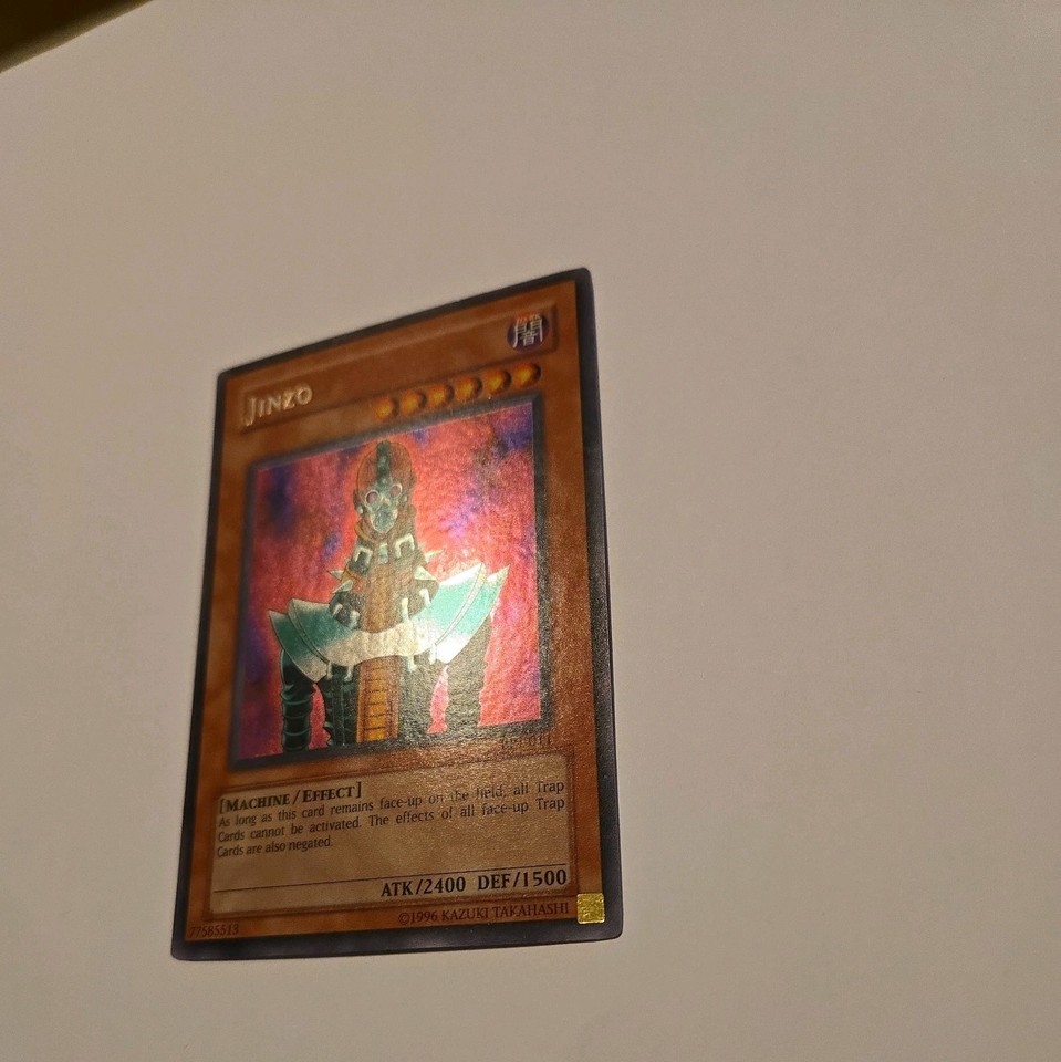 Yu-Gi-Oh! - Jinzo BPT-011 Secret Rare - 2003 Collectors Tin - MINT/NM ...