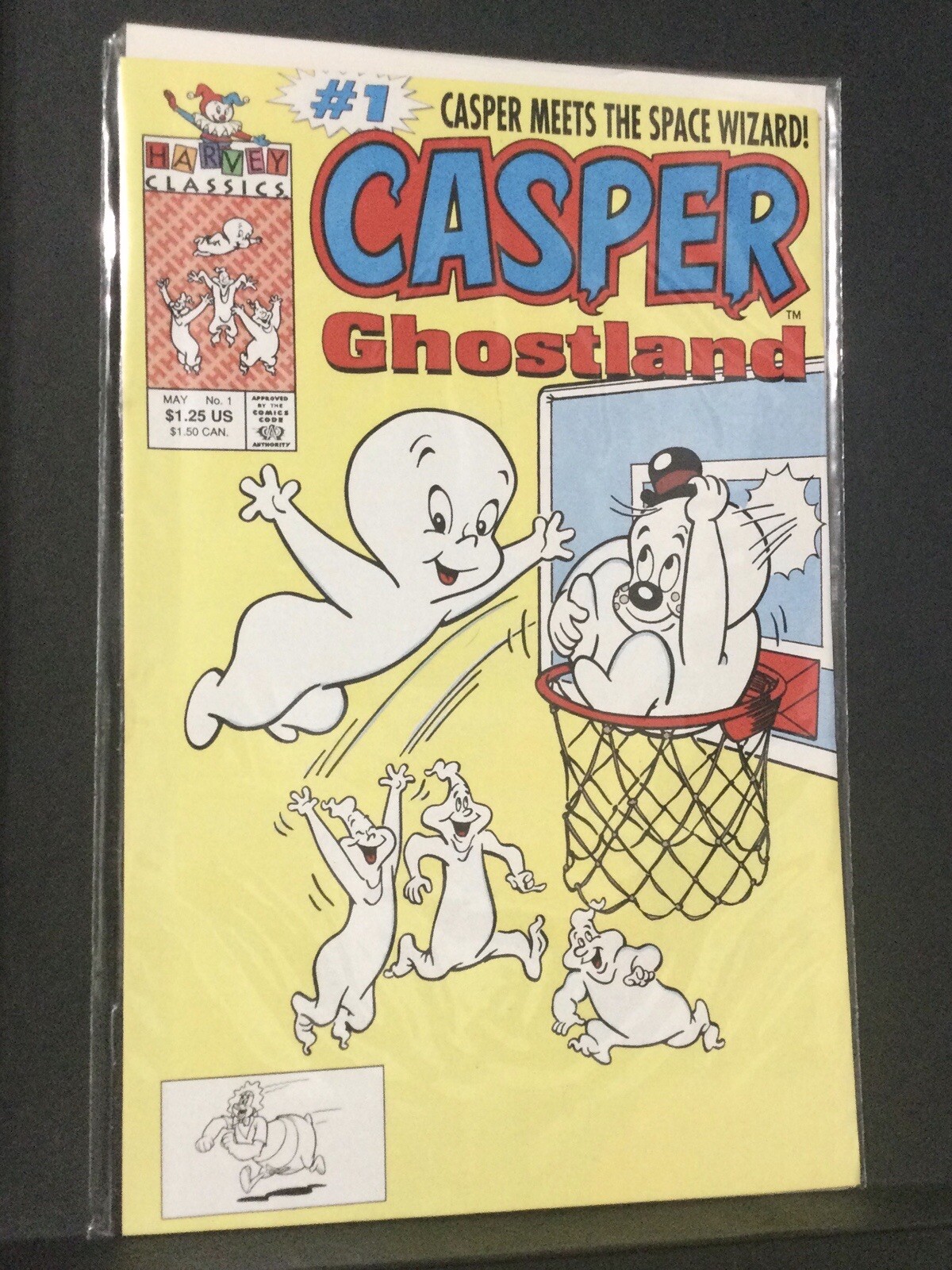 Casper Ghostland - #1 - Harvey - Direct - 1992 - VF | eBay