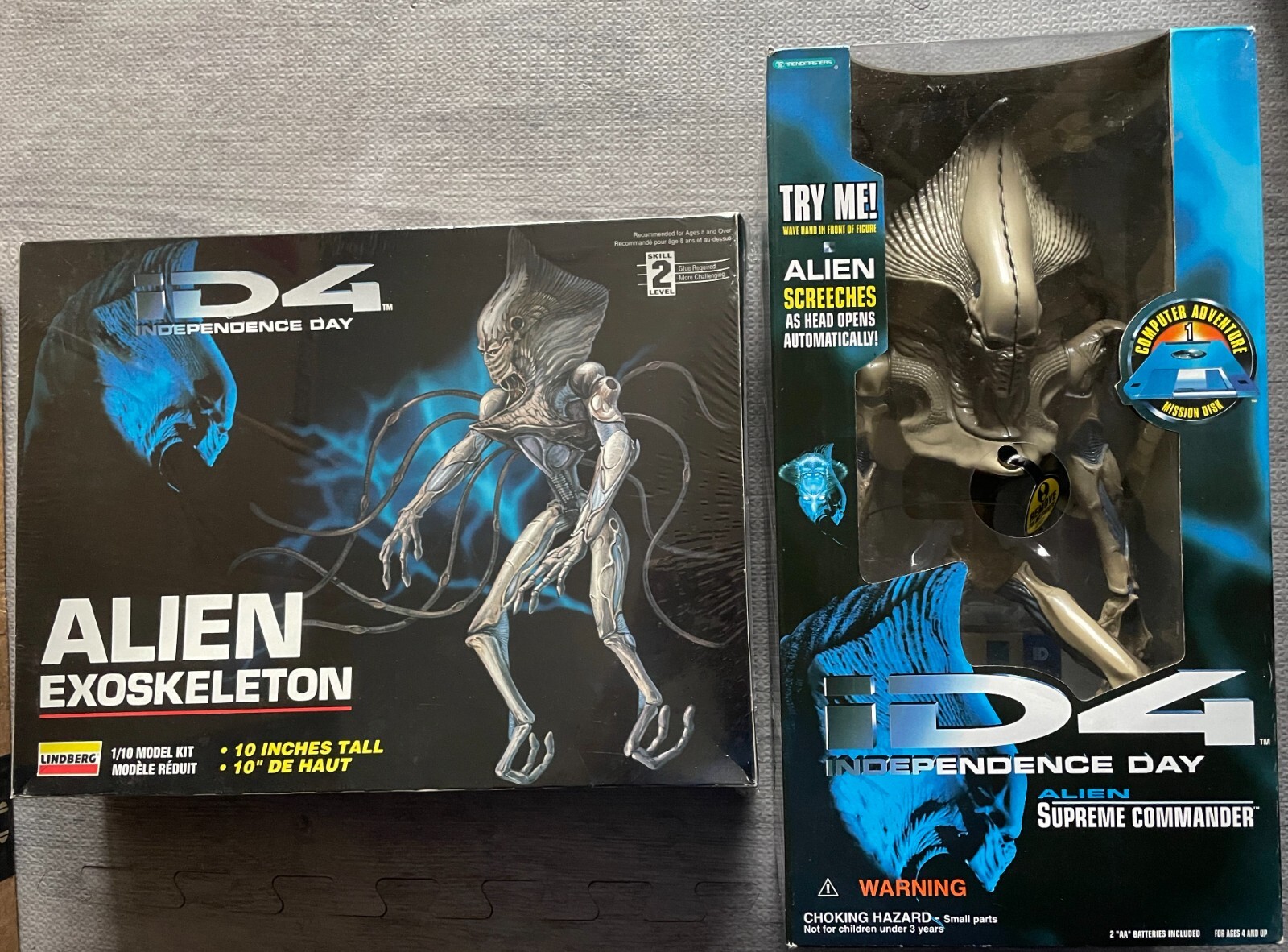 Independence Day ID4 Alien Supreme Commander & Exoskeleton Model Kit ...