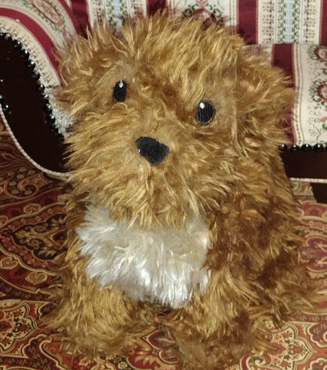 IKEA Terrier Toy Poodle Cavapoo Puppy Dog Sitting 9.5" Plush Toy Fuzzy ...