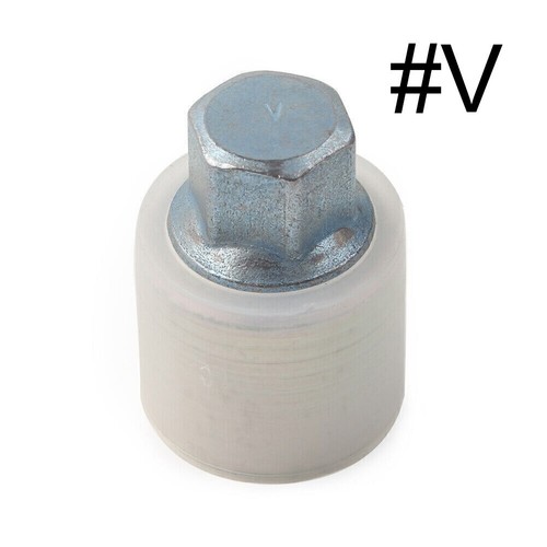 Secure Fit V Letter Wheel Anti Theft Lock Premium Quality Lug Nut Key ...