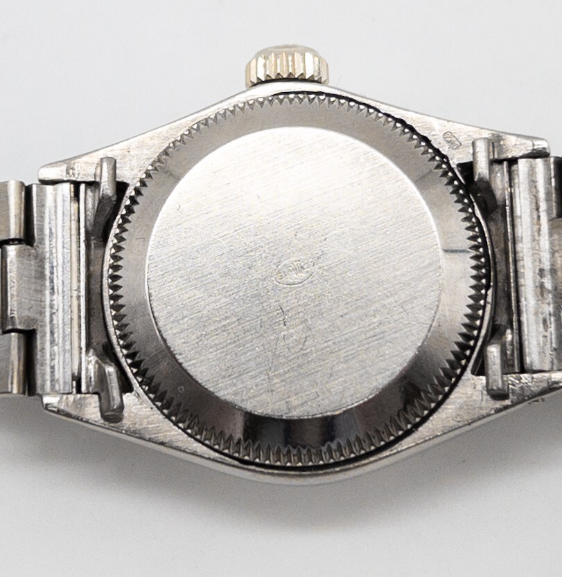 $30,000 ROLEX 18k White Gold DATEJUST PRESIDENT METEORITE Ladies Watch ...