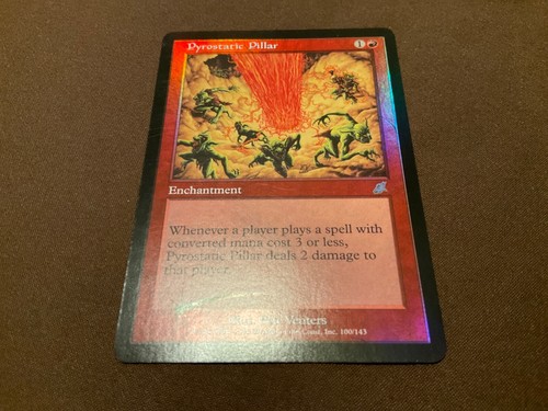 Pyrostatic Pillar FOIL Scourge NM Red Uncommon MTG | eBay