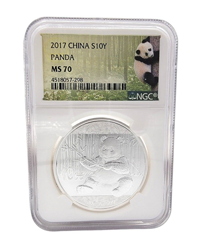 2017 China S10Y Panda Coin MS 70 Graded by NGC | eBay