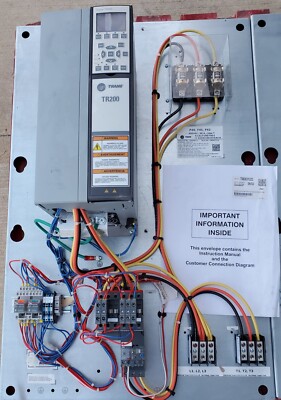 Trane TR200 VFD Drive 20HP - 15kW 380/460 VAC - 3 ph X13171907001 ...
