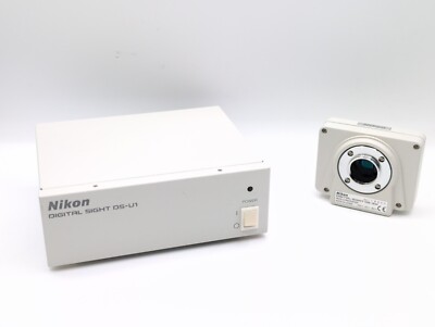 Nikon Microscope Digital Sight DS-U1 + Nikon DS-5M Microscope Camera | eBay