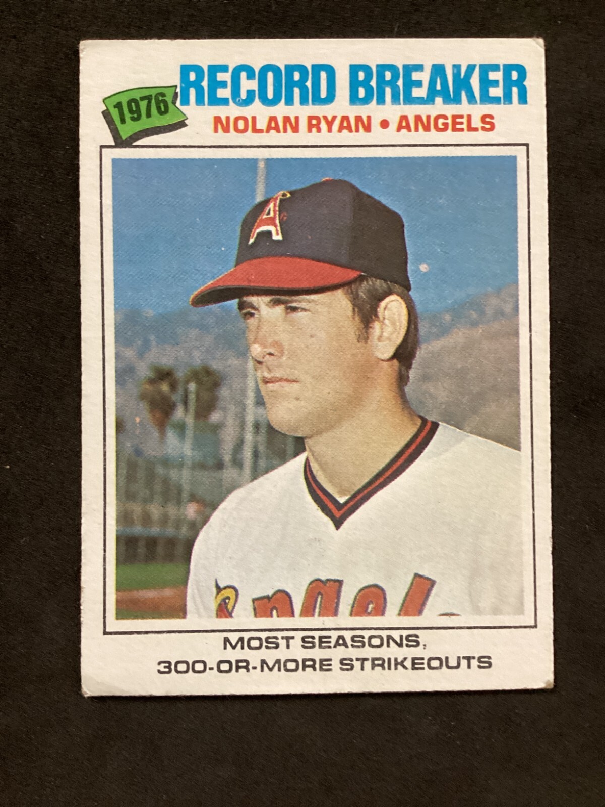 1977 Topps Baseball Card #234 Nolan Ryan Record Breaker VG MVP HOF ...