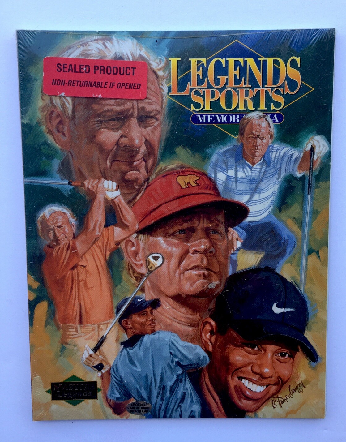 2001 Legends Sports Memorabilia Magazine Masters Legends Special ...