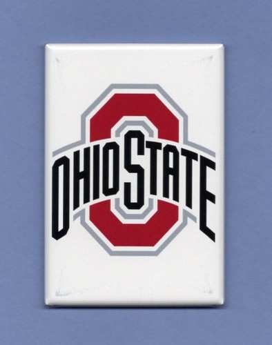 THE OHIO STATE UNIVERSITY *2X3 FRIDGE MAGNET* BUCKEYES LOGO COLLEGE ...