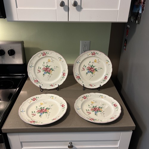 (4) or (8) Nikko ALSACE Dinner Plates French Country Collection Cream ...