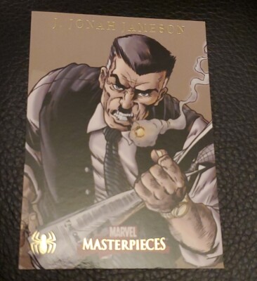 2007 Fleer Marvel Masterpieces Spider-Man Inserts SkyBox J Jonah ...