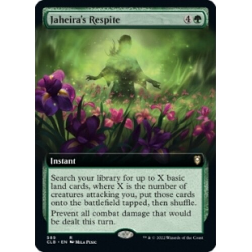 JAHEIRA'S RESPITE (EXTENDED ART) X4 Commander Legends: Battle For ...