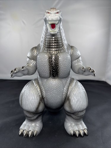 MARUSAN 350 GODZILLA 1995 9” GREY GUNMETAL SPRAYS COPPER DORSAL SOFUBI DESUGOJI | eBay