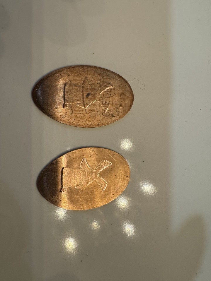 Dutch Bros Memorabilia Copper Smashed Pennies Logo | eBay